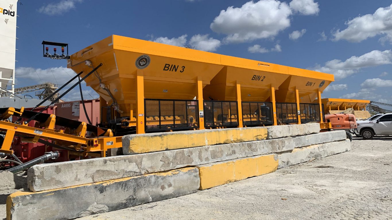 Cold Feed Bins - Olympus Cold Feed Bin Systems