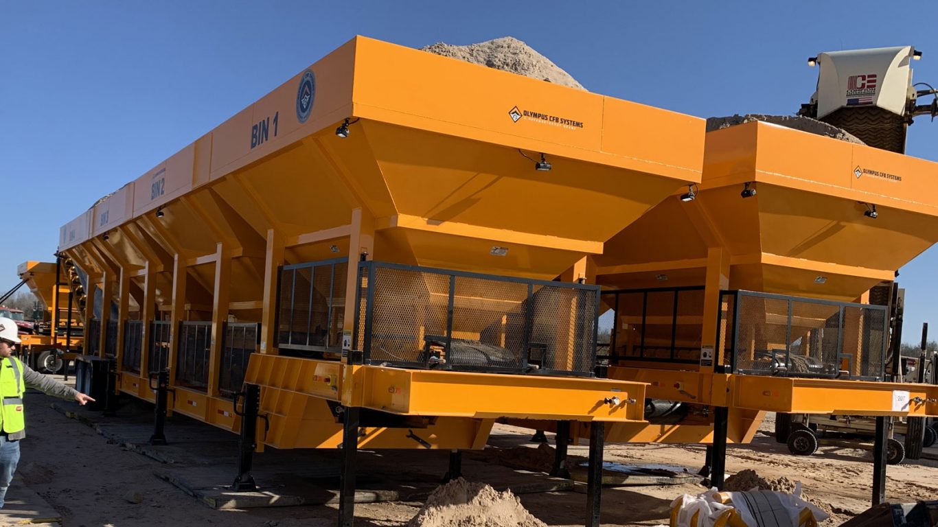 Cold Feed Bins - Olympus Cold Feed Bin Systems